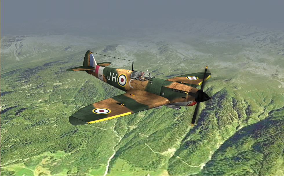 Supermarine Spitfire (United Kingdom, 1938) - 3D scene - Mozaik Digital ...