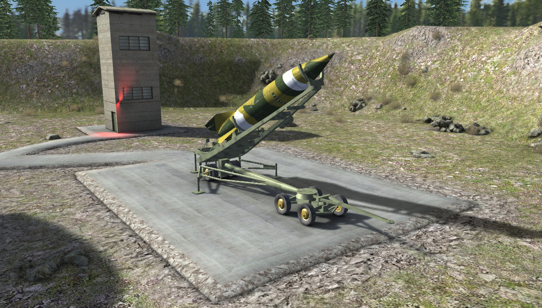V-2 ballistic missile (1944) - 3D scene - Mozaik Digital Education and ...