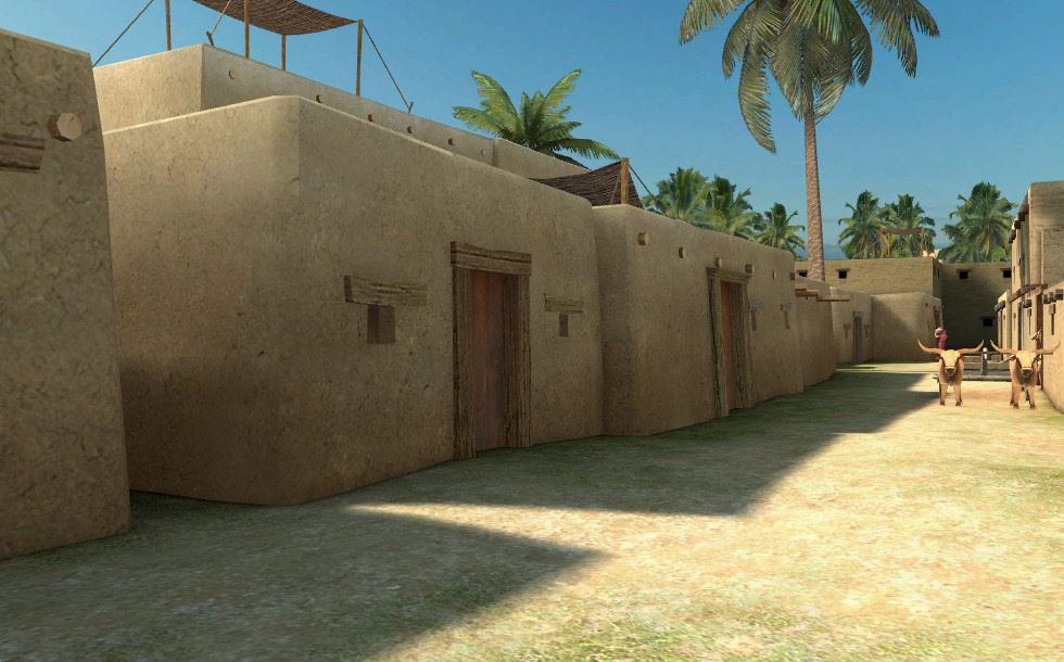 The city of Ur (3rd millennium BC) - 3D scene - Mozaik Digital ...