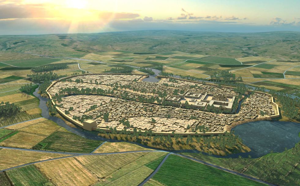 The city of Ur (3rd millennium BC) - 3D scene - Mozaik Digital ...