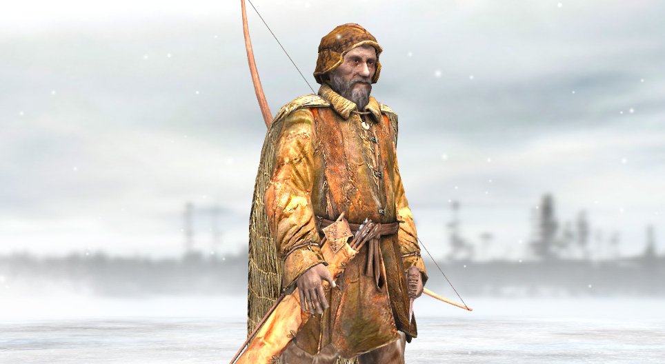 Otzi The Iceman Bow And Arrow