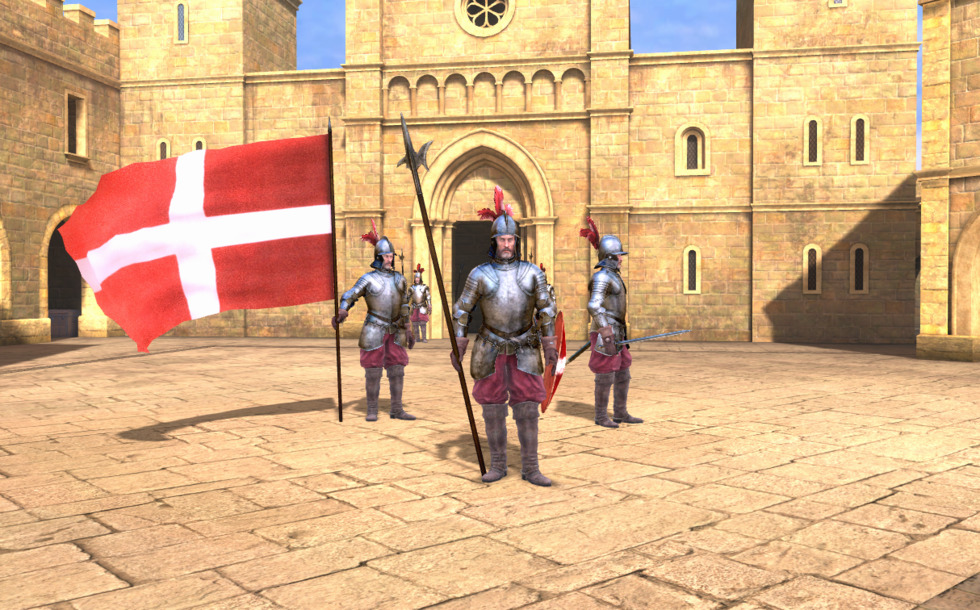 The Order of Malta - 3D scene - Mozaik Digital Education and Learning