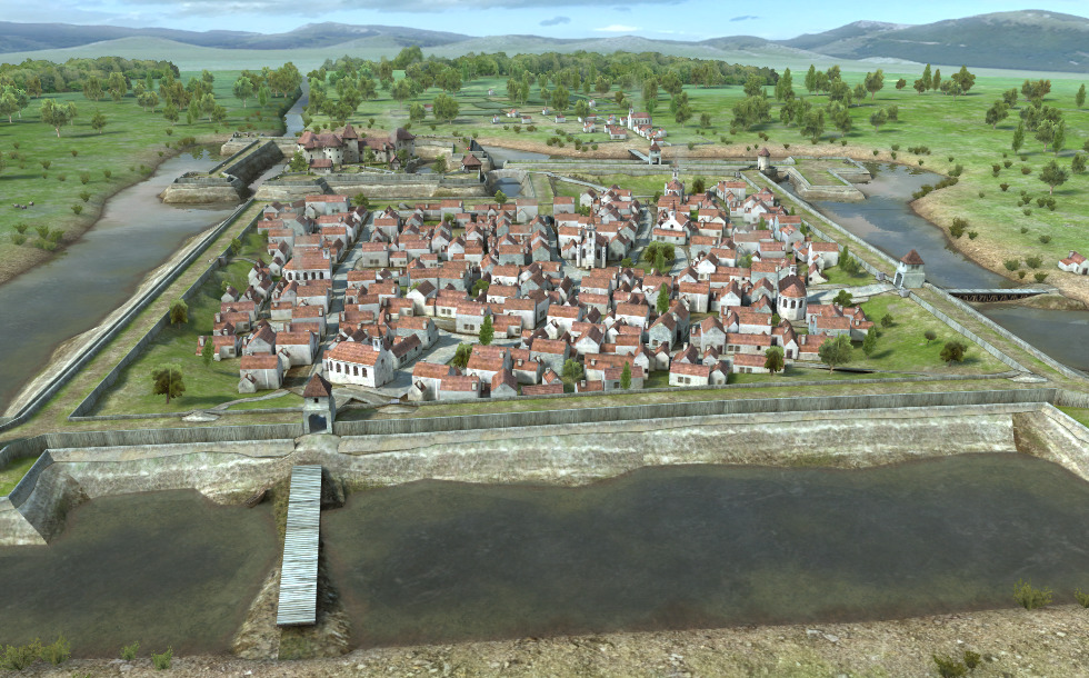 The Varaždin Castle (16th century) - 3D scene - Mozaik Digital ...