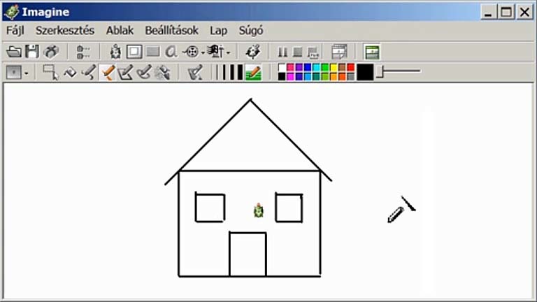 Imagine 9. - Ház rajzolása - video - Mozaik Digital Education and Learning