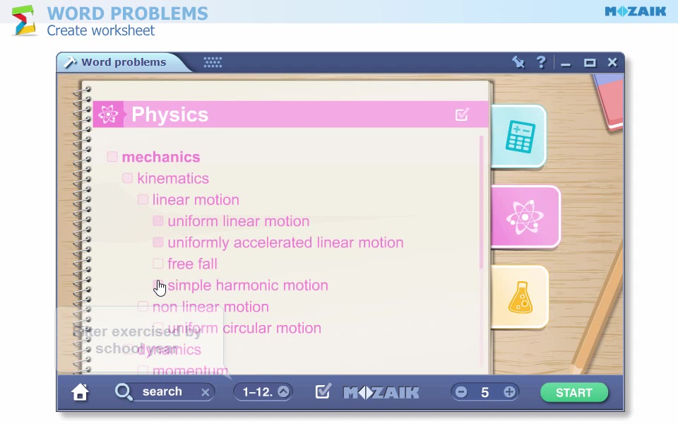 Word problems worksheet tutorial - video - Mozaik Digital Education and Learning