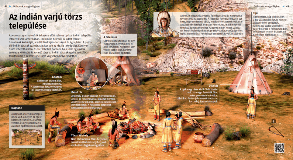 Native American Settlements (Crow Nation) - Digital lesson - Mozaik ...