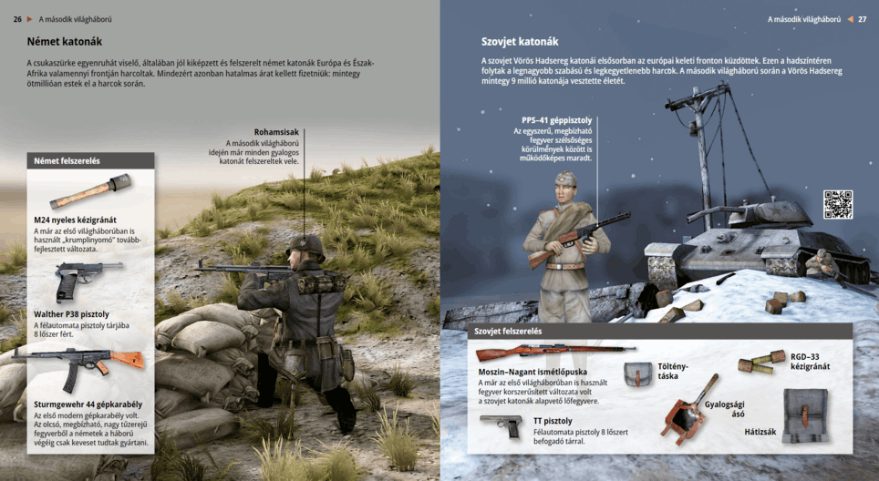 Soldiers in World War II (german, soviet) - Digital lesson - Mozaik ...