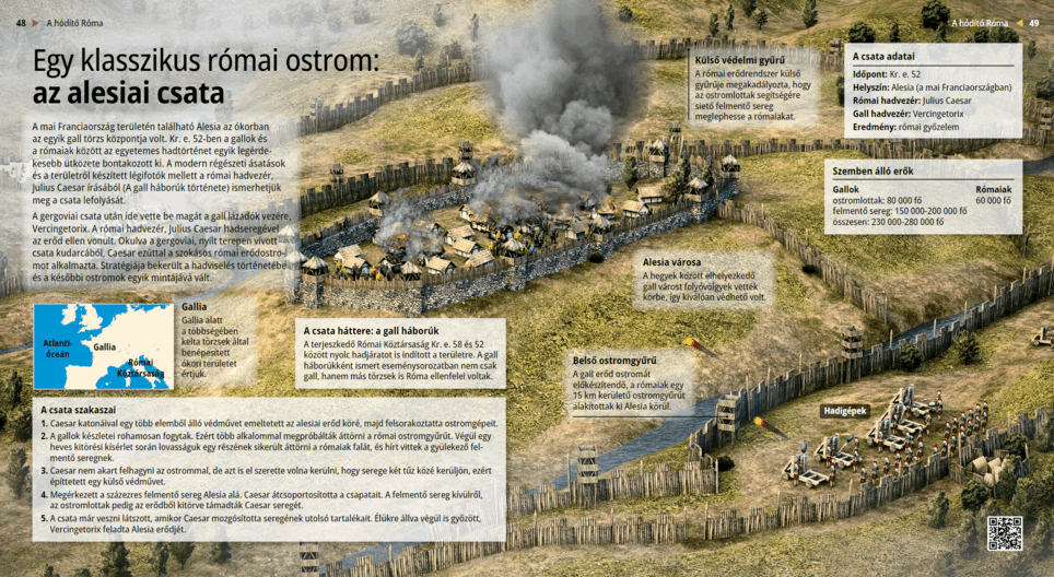 A Typical Roman Siege: the Battle of Alesia - Digital lesson - Mozaik ...