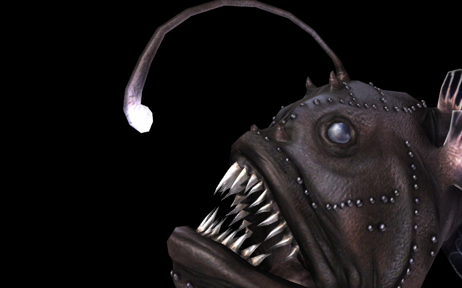 Anglerfish - 3D scene - Mozaik Digital Education and Learning