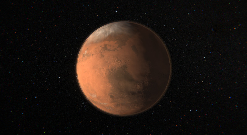 Mars - 3D scene - Mozaik Digital Education and Learning