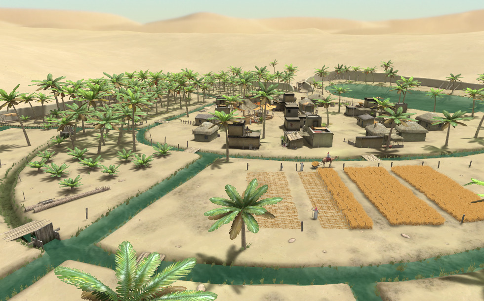 Oasis - 3D scene - Mozaik Digital Education and Learning