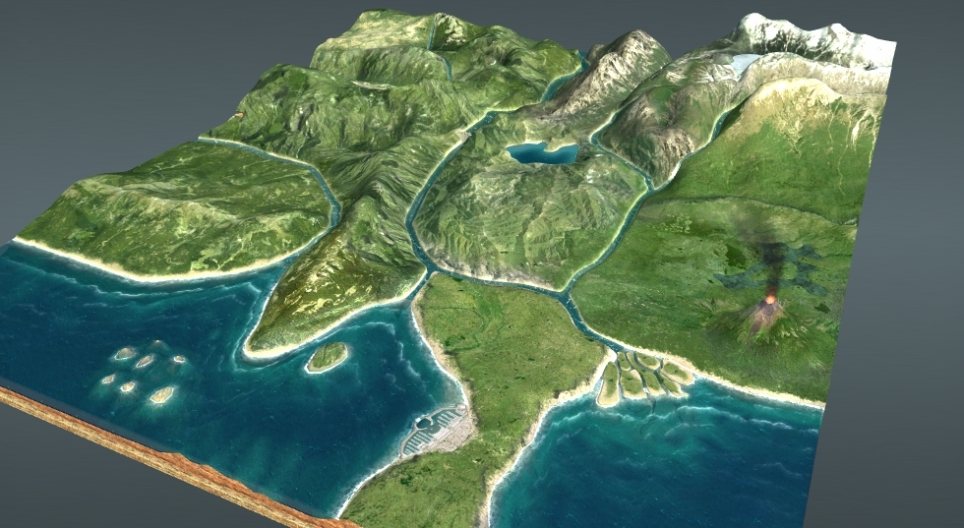 Terms of physical geography - 3D scene - Mozaik Digital Education and ...