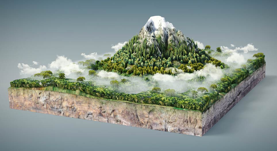 Cloud formation, types of clouds - 3D scene - Mozaik Digital Education ...