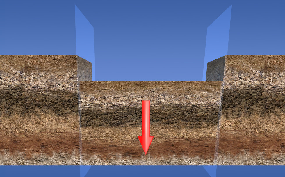 Faulting (intermediate) - 3D scene - Mozaik Digital Education and Learning
