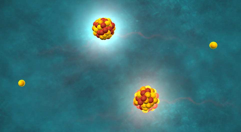 Chain reaction - 3D scene - Mozaik Digital Education and Learning