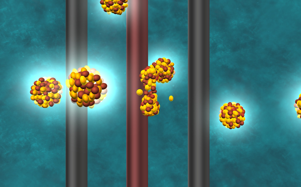 Chain reaction - 3D scene - Mozaik Digital Education and Learning