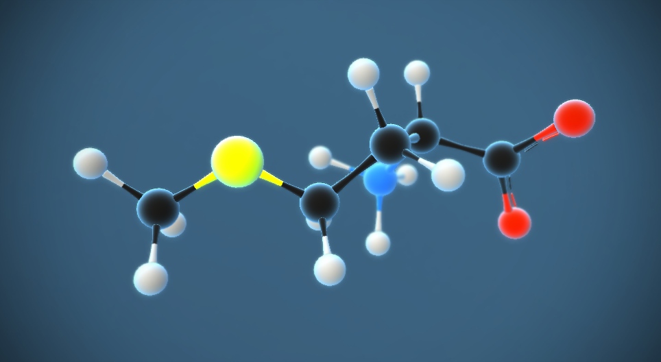 Methionine - 3D scene - Mozaik Digital Education and Learning