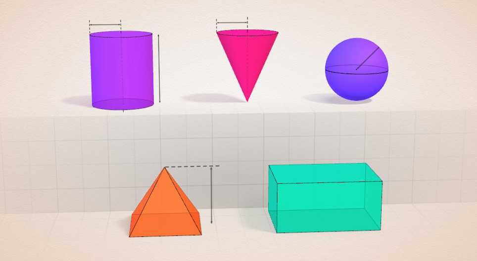 Surface area of spheres (demonstration) - 3D scene - Mozaik Digital ...