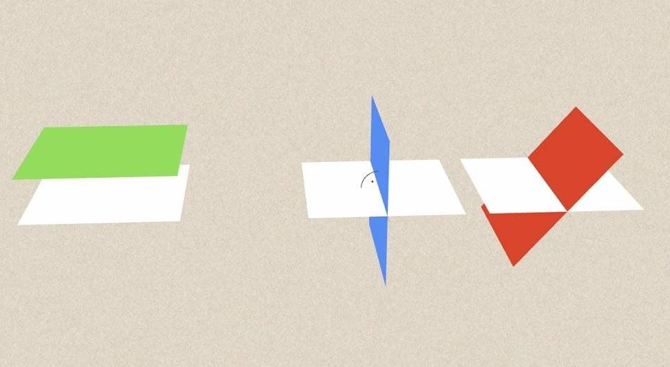 Relative position of lines and planes - 3D scene - Mozaik Digital ...