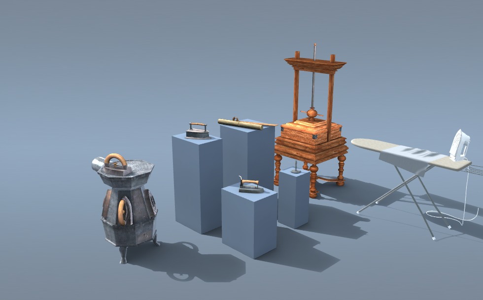 How does it work? - Electric steam iron - 3D scene - Mozaik Digital ...