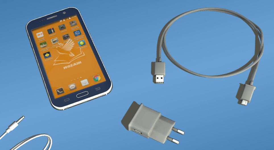 How does it work? - Cell phone - 3D scene - Mozaik Digital Education ...