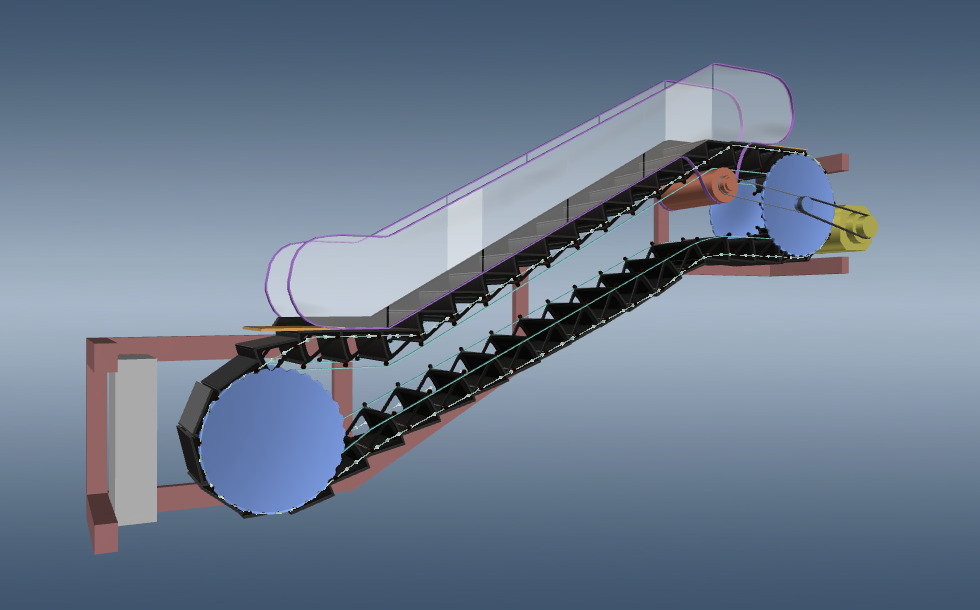 How does it work? – Escalator - 3D scene - Mozaik Digital Education and ...