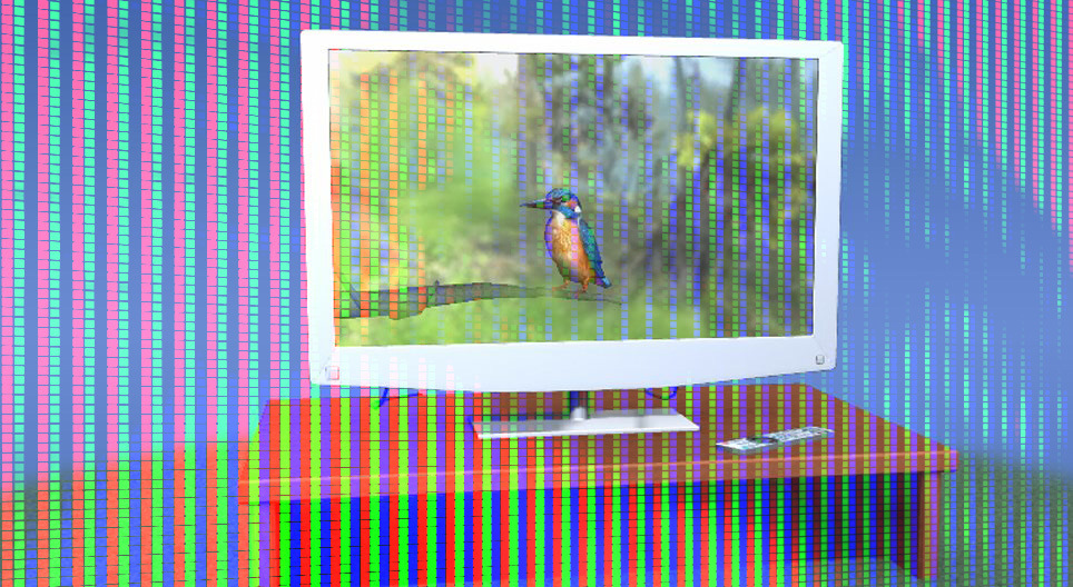 How does it work? - Plasma display television - 3D scene - Mozaik ...