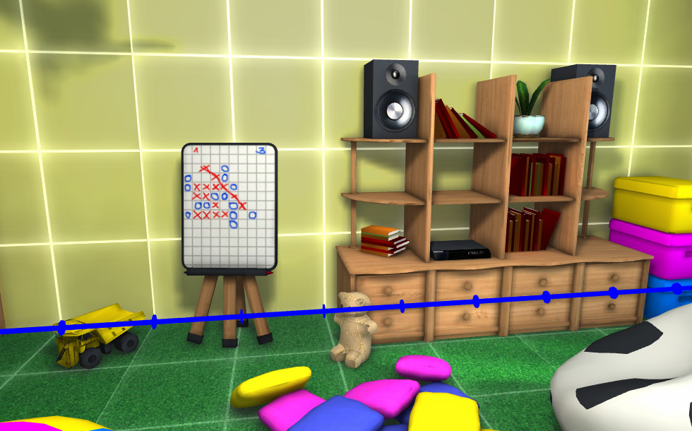 Navigation in space - 3D scene - Mozaik Digital Education and Learning