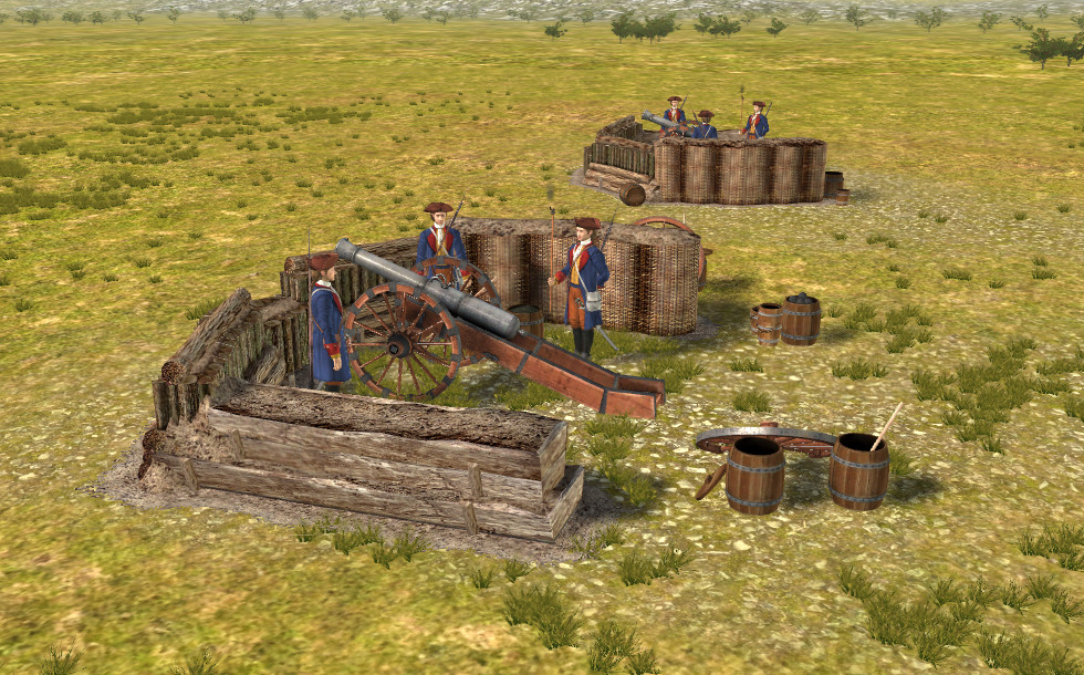 Cannon operation (18th century) - 3D scene - Mozaik Digital Education ...