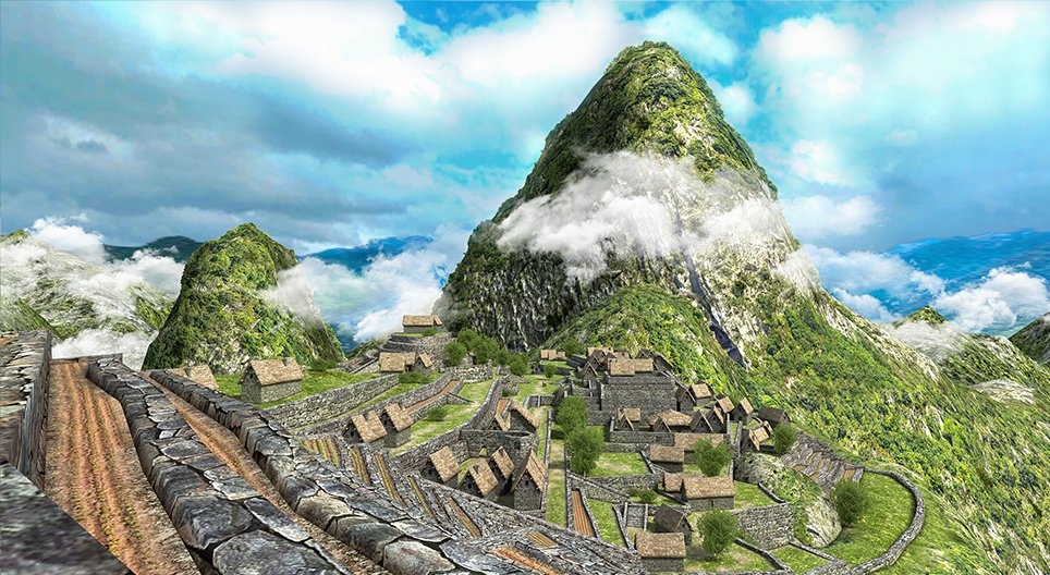 Machu Picchu (15th century) - 3D scene - Mozaik Digital Education and ...
