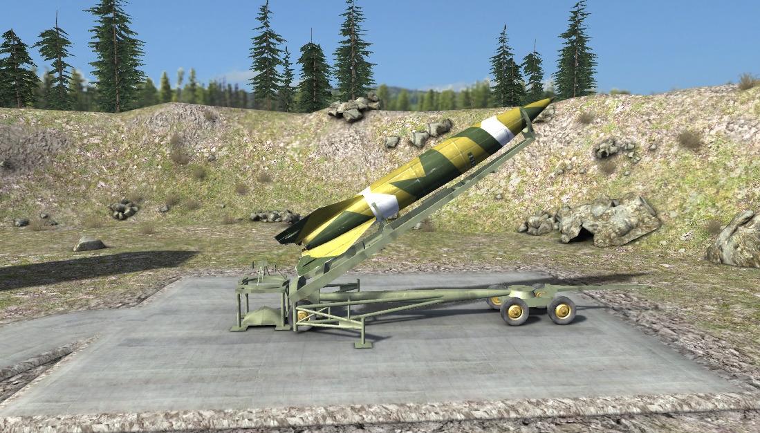 V-2 ballistic missile (1944) - 3D scene - Mozaik Digital Education and ...