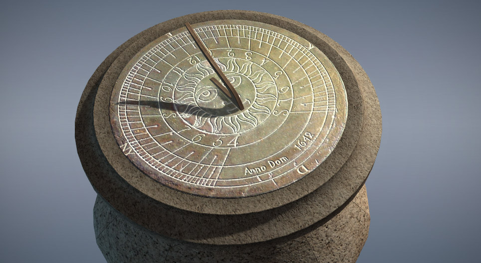 Measuring time - 3D scene - Mozaik Digital Education and Learning