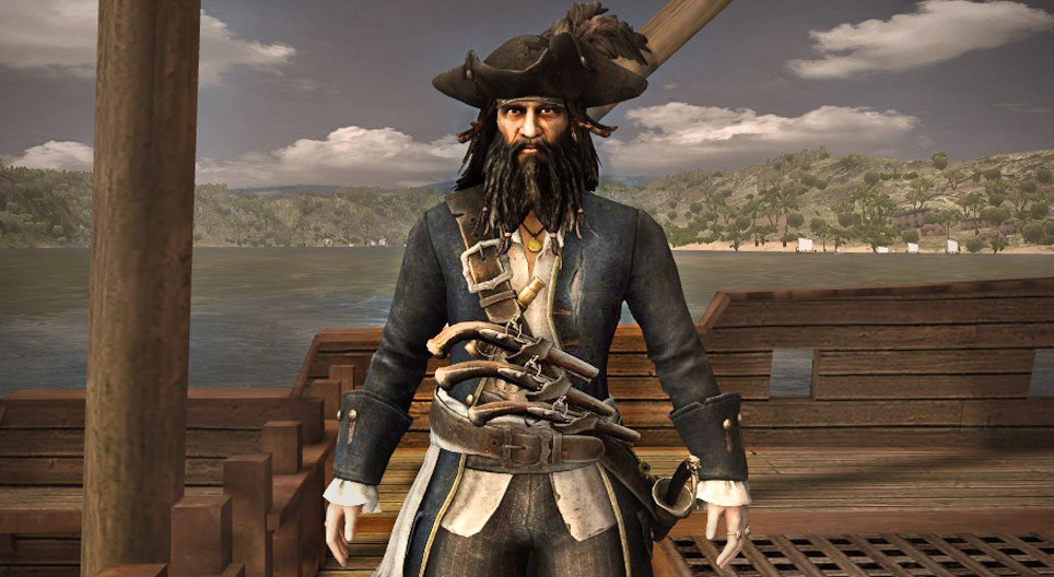 The history of piracy - 3D scene - Mozaik Digital Education and Learning