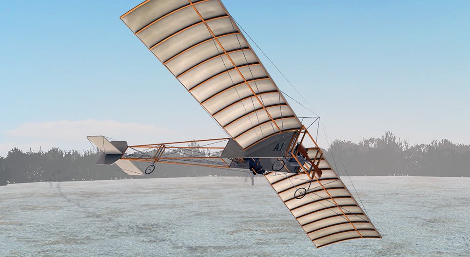 Wright Flyer I (1903) - 3D scene - Mozaik Digital Education and Learning
