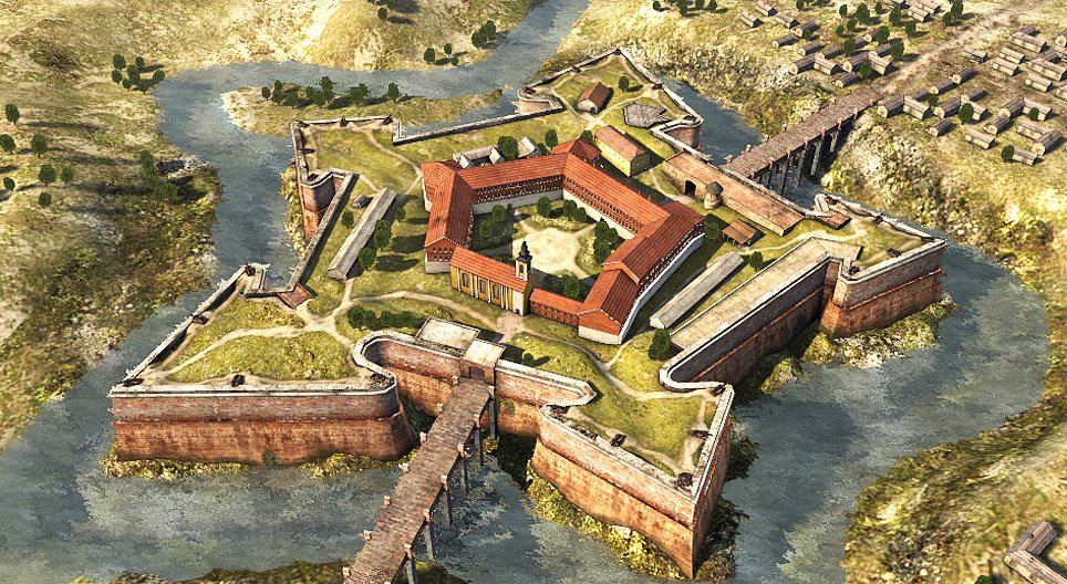 The fortress of Oradea (1775) - 3D scene - Mozaik Digital Education and ...