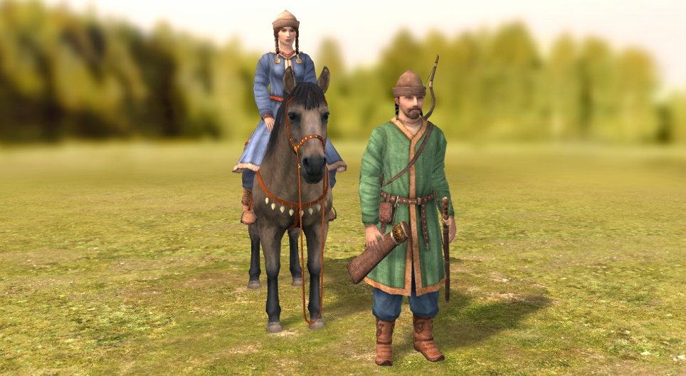 Clothing (Hungary, 10th century) - 3D scene - Mozaik Digital Education ...