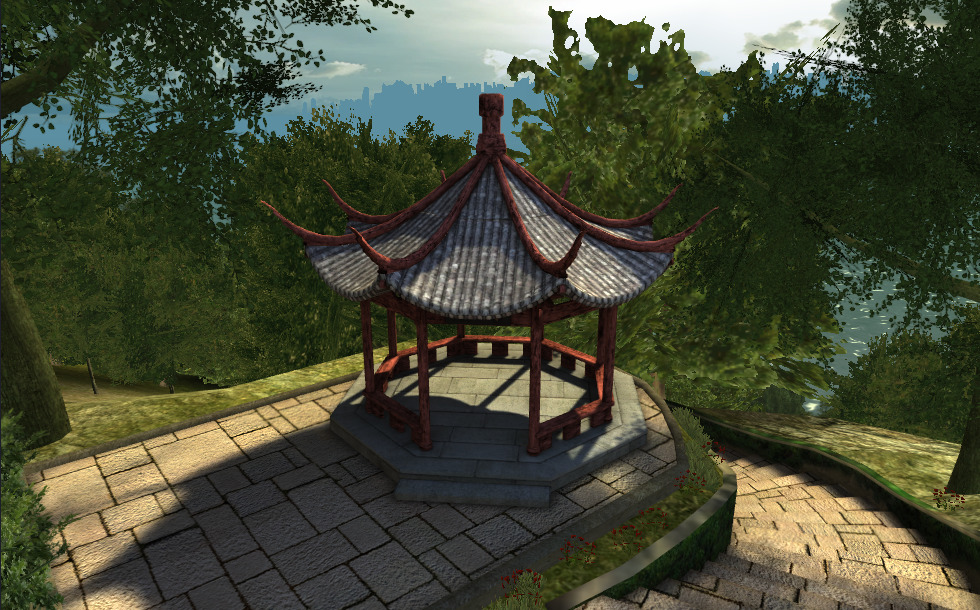 Liuhe Pagoda (Hangzhou, 12th century) - 3D scene - Mozaik Digital ...