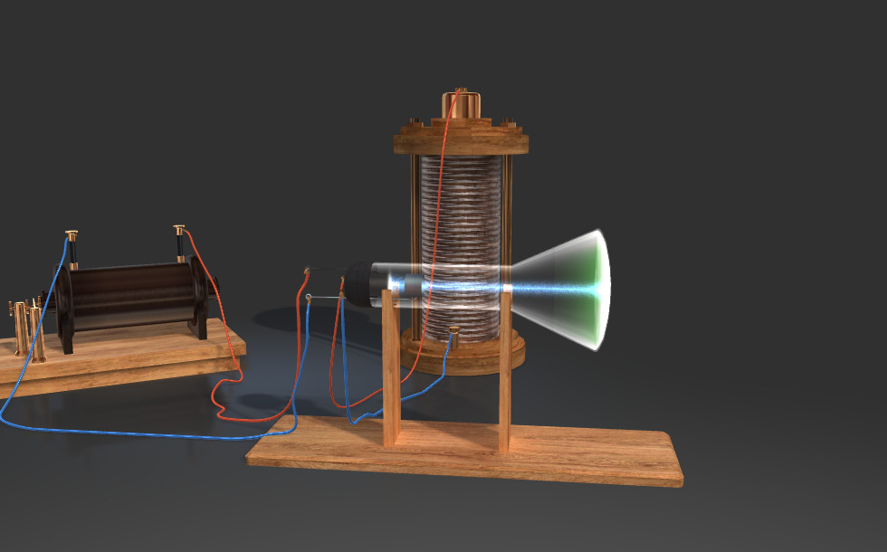 Experimento De Crookes Con Tubo De Vidrio