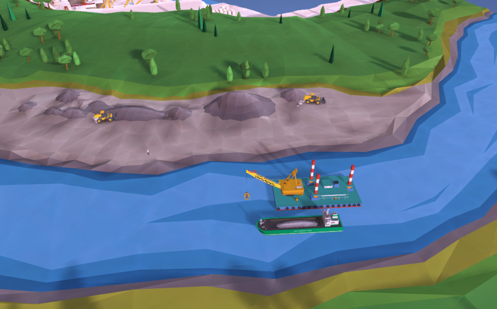 Minería a cielo abierto - escena en 3D - Educación digital y ...