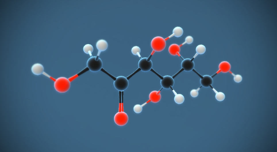 Estructura Molecular De La Fructosa