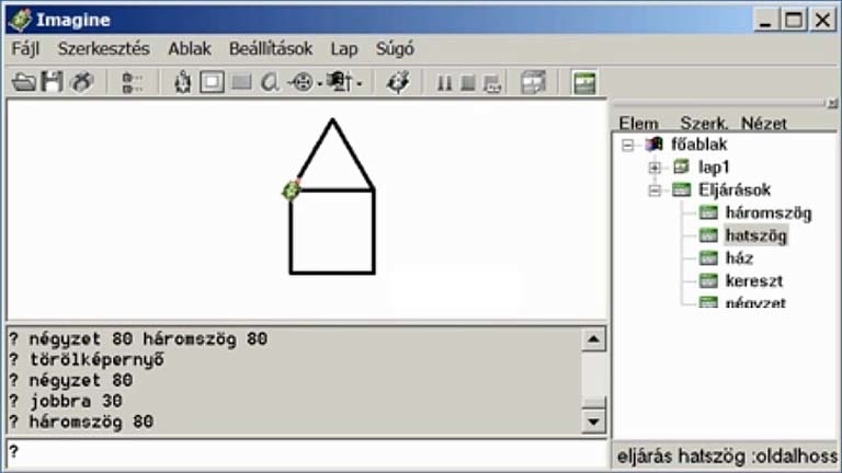 Imagine 9. - Ház rajzolása - vídeo - Educación digital y aprendizaje Mozaik