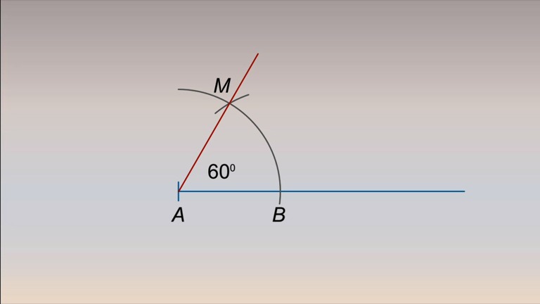 Trazar un ángulo de 60º - vídeo - Educación digital y aprendizaje Mozaik