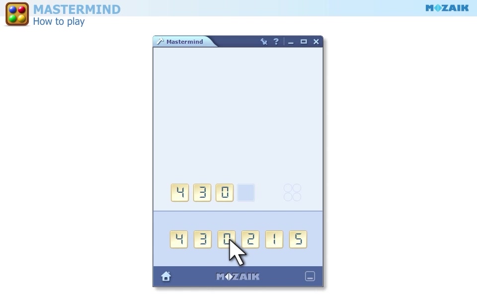 Tutorial de Mastermind - vídeo - Educación digital y aprendizaje Mozaik