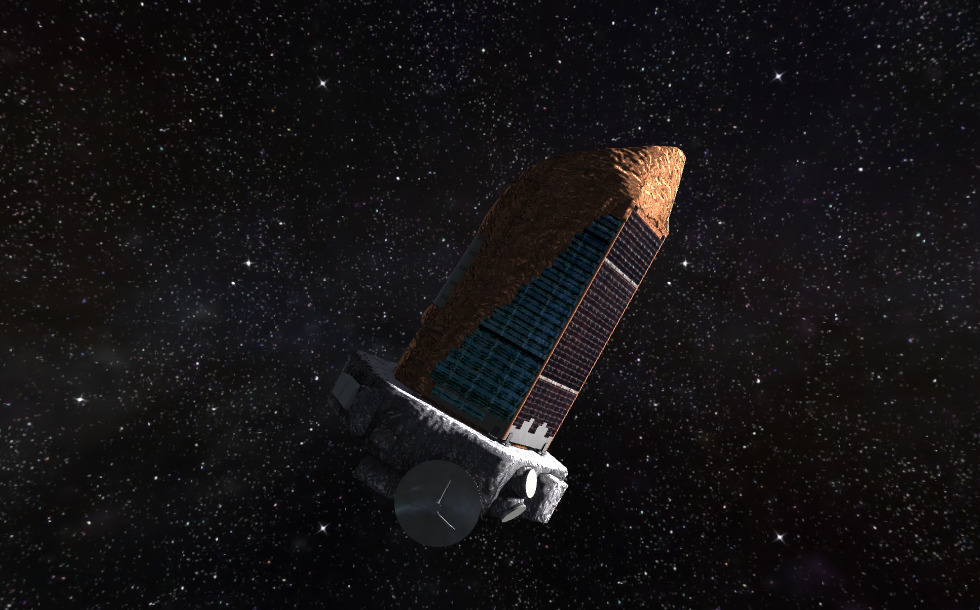 Kepler space telescope - 3D scene - Mozaik Digital Education and Learning