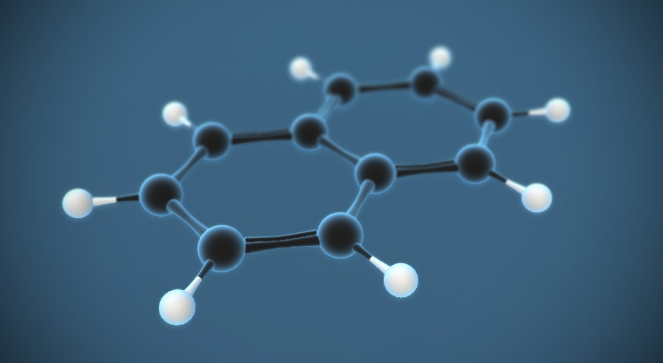 Styrene (vinyl benzene) (C₈H₈) - 3D scene - Mozaik Digital Education ...