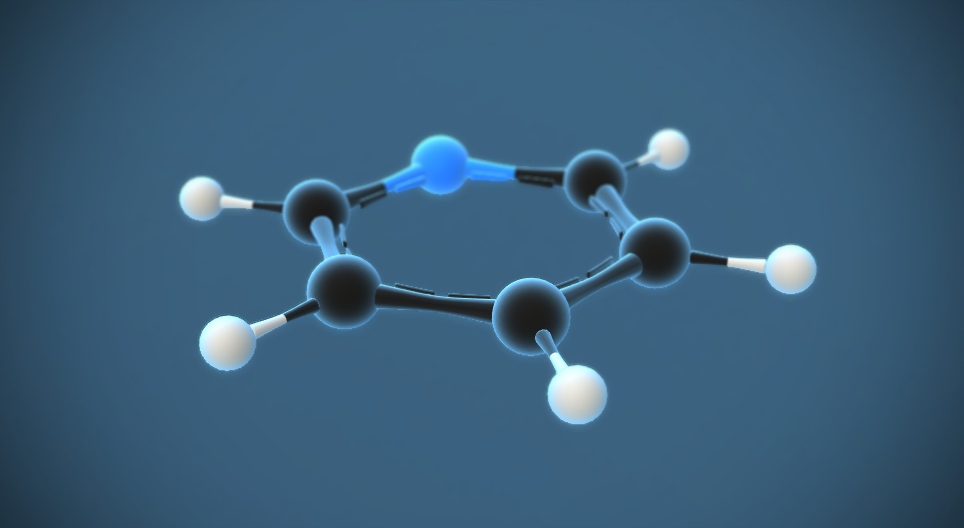 Styrene (vinyl benzene) (C₈H₈) - 3D scene - Mozaik Digital Education ...