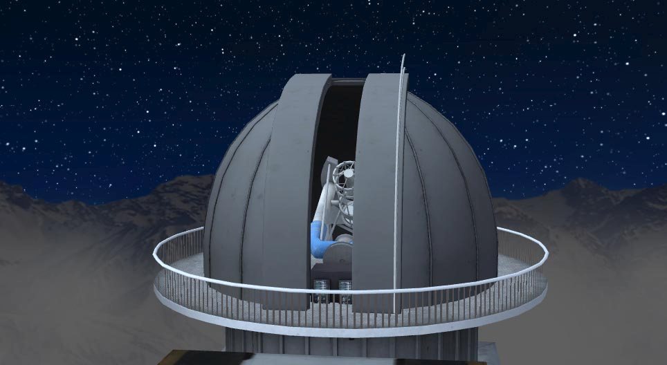 Kepler space telescope - 3D scene - Mozaik Digital Education and Learning