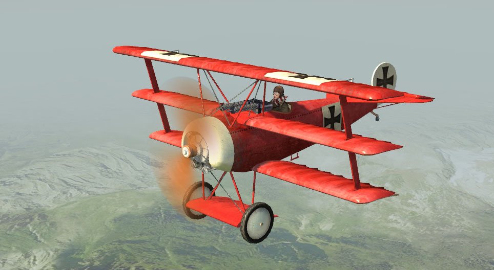Fokker Dreidecker I (1917) - 3D scene - Mozaik Digital Education and ...