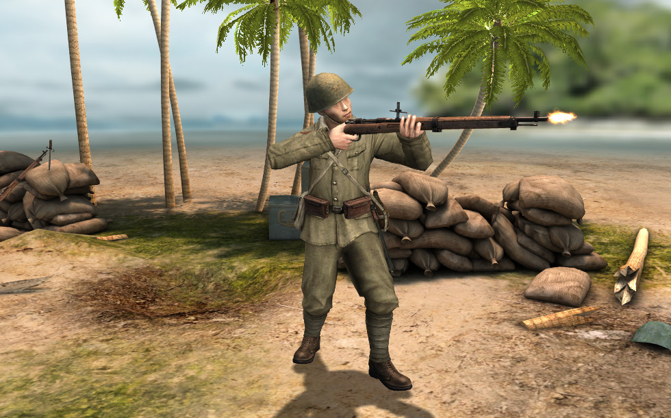 Japanese soldier (World War II) - 3D scene - Mozaik Digital Education ...