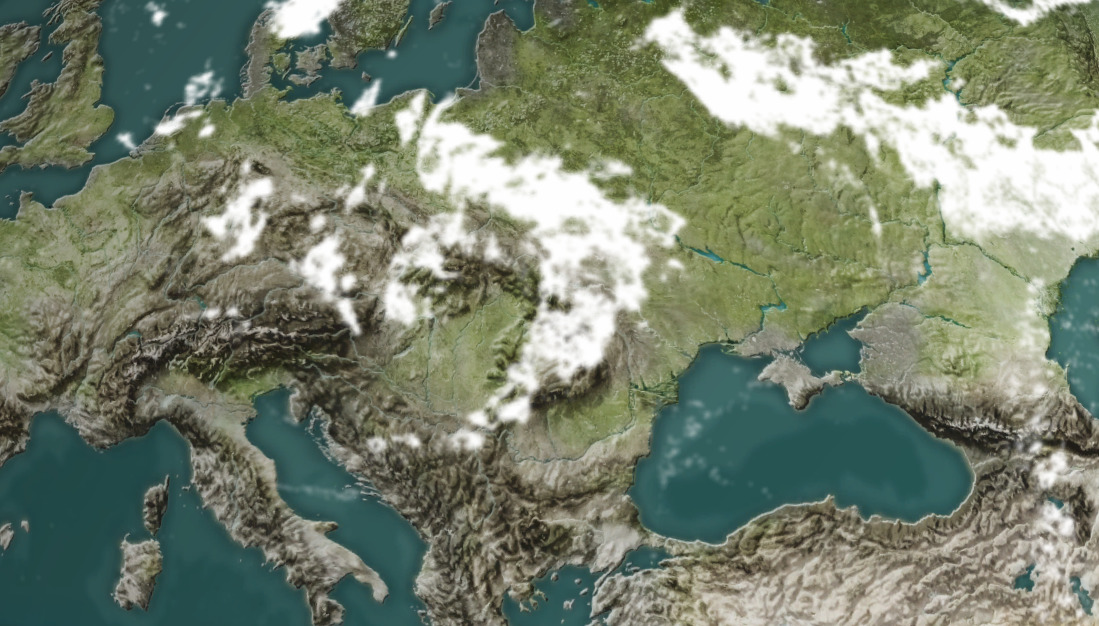 Mid-latitude cyclone and anticyclone - صحنه سه‌بعدی - آموزش ویادگیری ...